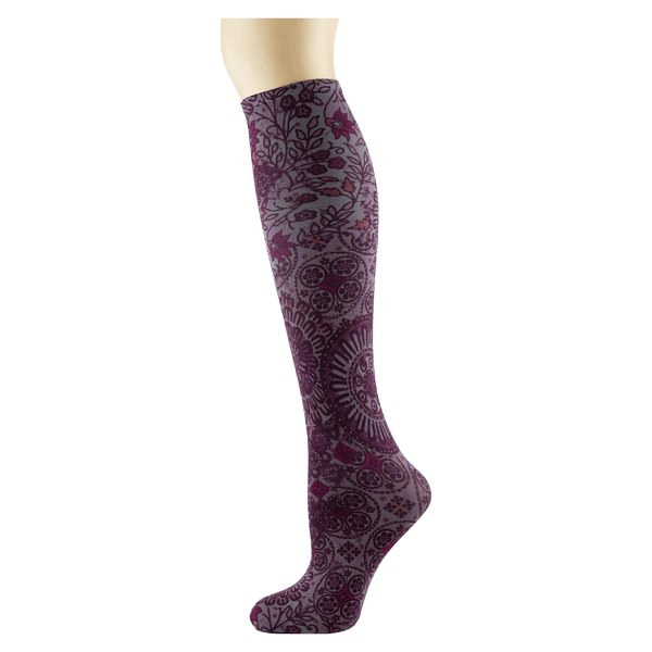 Amethyst Adult Knee Highs – Sox Trot Socks